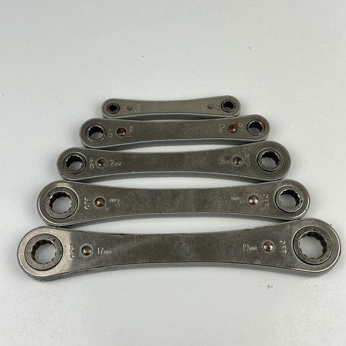 Vtg SEARS Craftsman 9-4368 5 Piece Ratchet Box Wrench Set (80s) | eBay