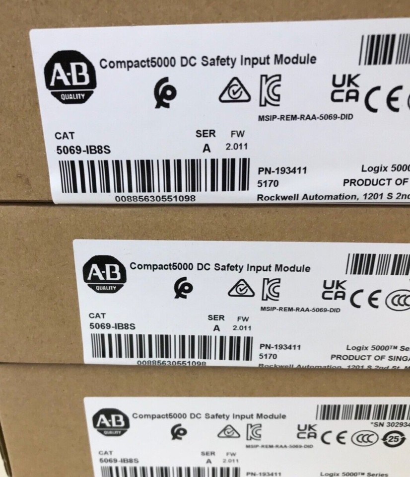 5069-IB8S /A AB 5069 Compact I/O Safety Inputs Spot Goods Fast Shipping ...