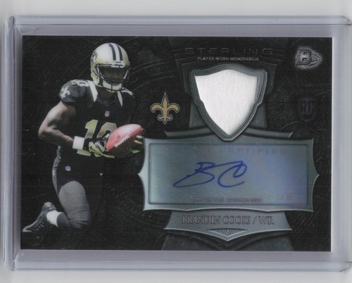 2014 Bowman Sterling #BSAR-BC Brandin Cooks Rookie Autograph Relics | eBay