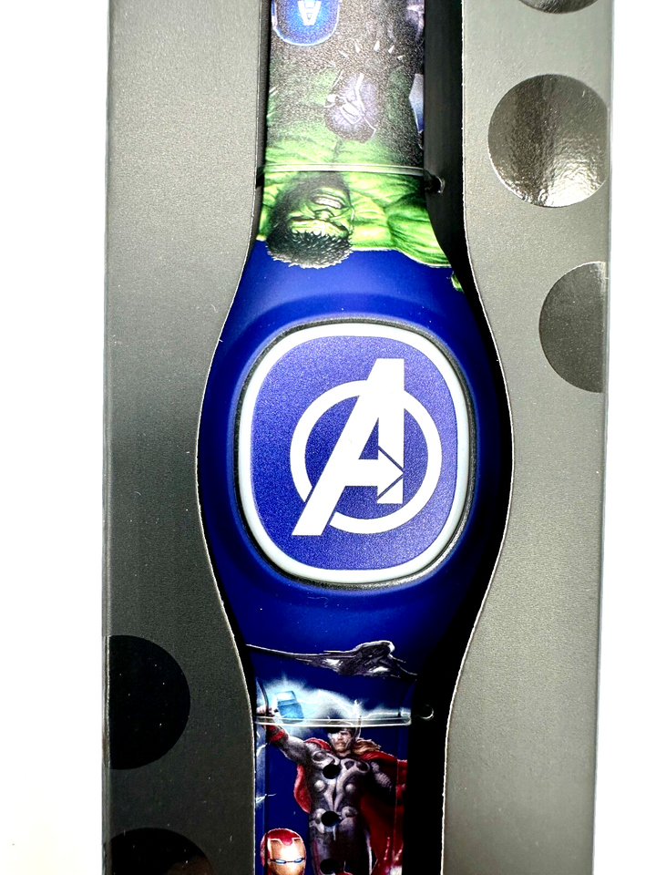 Disney Parks Marvel Avengers Magic Band Plus Captain America Hulk ...