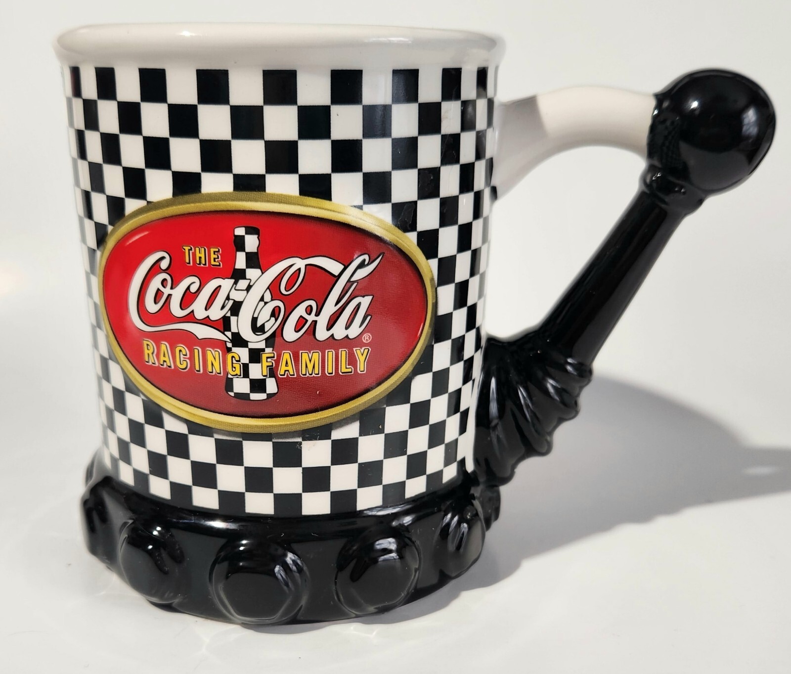 NASCAR GEAR SHIFT COCA COLA COLORFUL BEER MUG | eBay