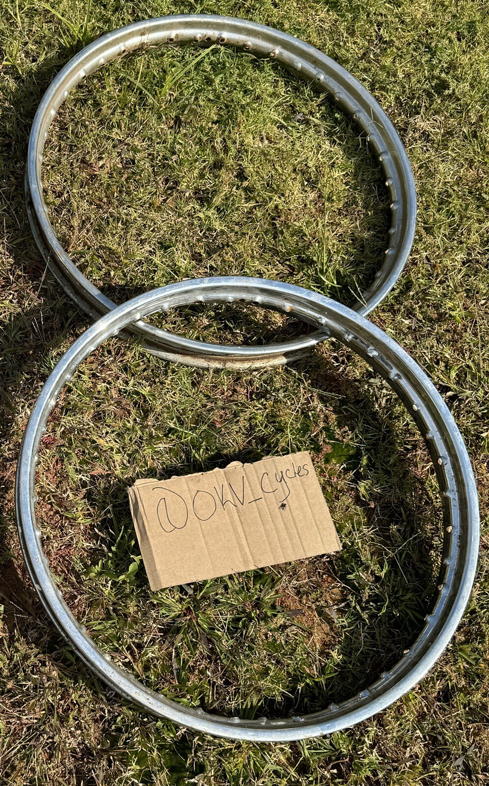 Harley Panhead Duoglide Knucklehead FL FLH Shovelhead Front Wheel 21 ...