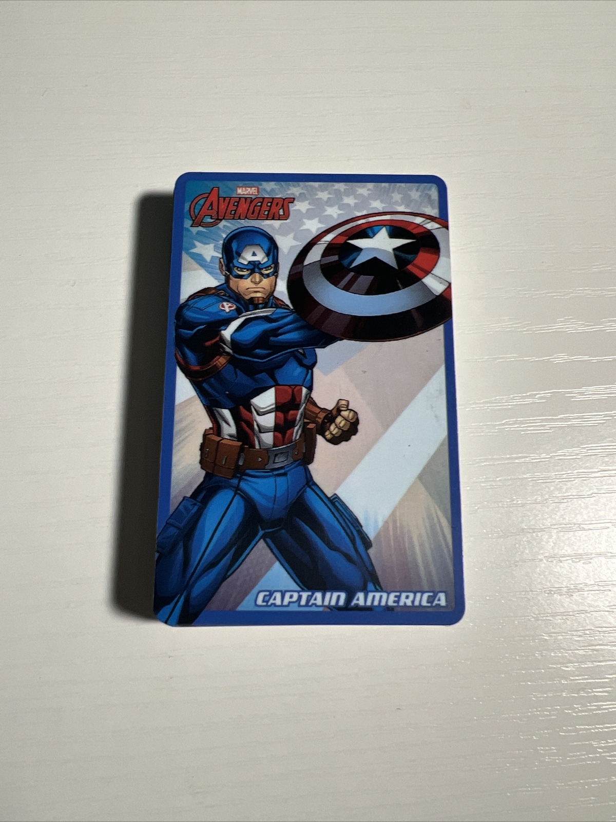Captain America Marvel Avengers Card (Round 1 Coin Pusher Card) | eBay