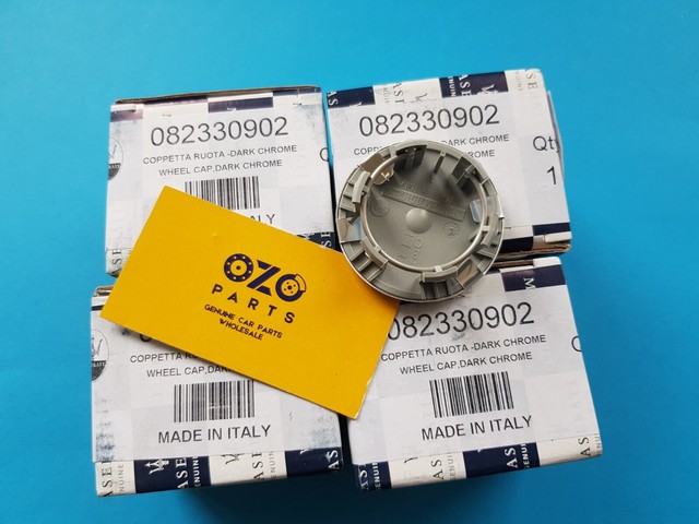 Genuine Maserati Centre Wheel Hub Cap Dark Chrome Part Number 82330902 ...