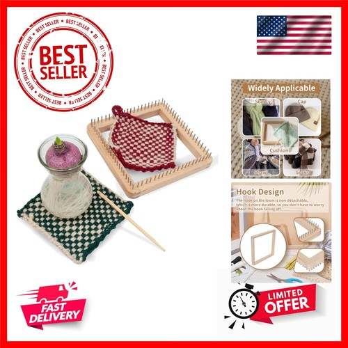 Wooden Knitting, Hand Craft, Knitting Board Tool, for DIY Weaving ...