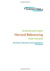 Harvard Referencing: Student Style Guide: Scholarship help and s ...