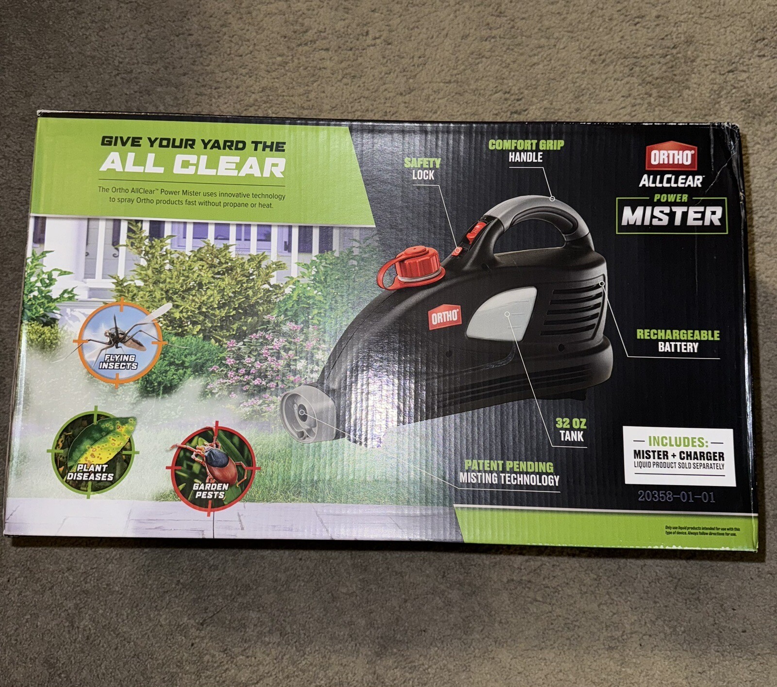 ORTHO 4602404 All Clear Power Mister Cordless Sprayer for sale online ...