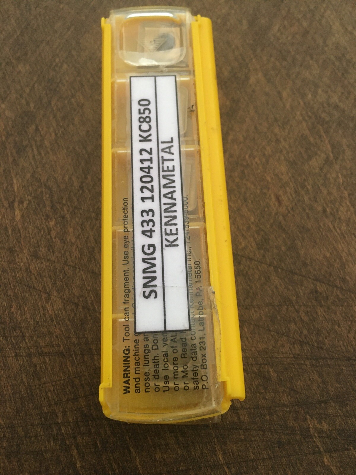 SNMG 433 KC850 INSERT KENNAMETAL BOX 5PCS | eBay
