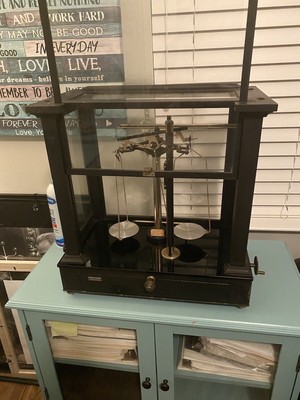 Scales - Antique Analytical Balance Scale