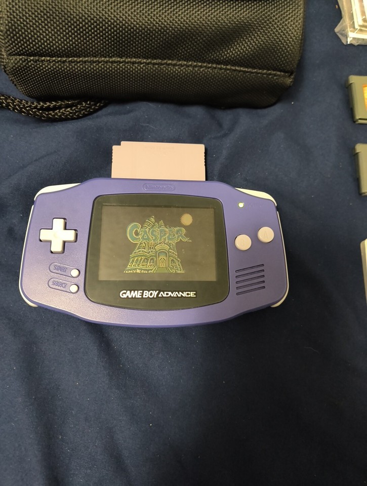 Nintendo gameboy advance console:Blue/Mint Condition: Since 2005.With ...