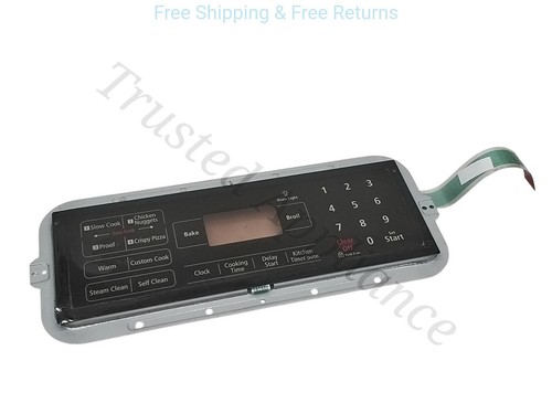 Samsung Range Control Panel, Black (NO BOARD) DG97-00114V FE-R300SBSX ...