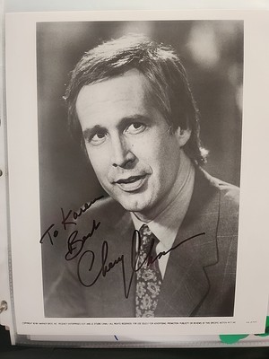 Chevy Chase Signed Autograph 8x10 Photo | eBay