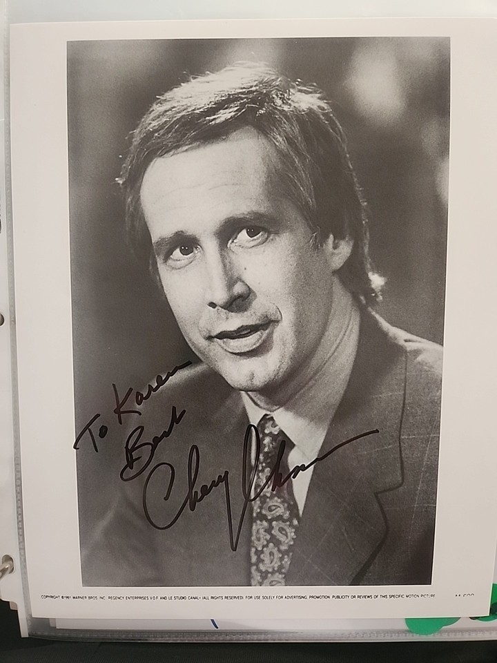 Chevy Chase Signed Autograph 8x10 Photo | eBay