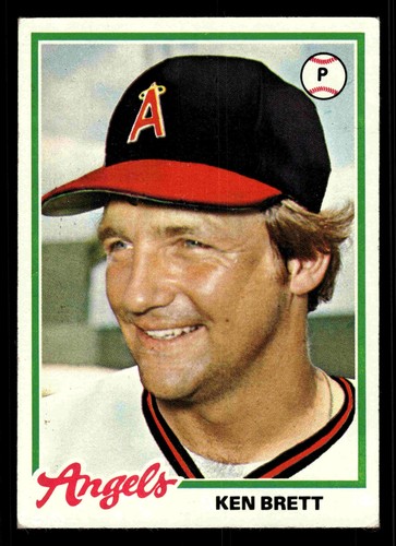 1978 Topps Ken Brett #682 - California Angels | eBay