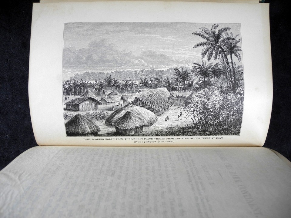 Through the Dark Continent by Henry M. Stanley - 2 Volume Set - 1878 ...