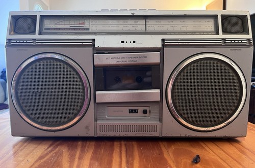 VTG 80s Panasonic Boombox RX-5030 AM/FM Stereo Cassette Ghetto Blaster ...