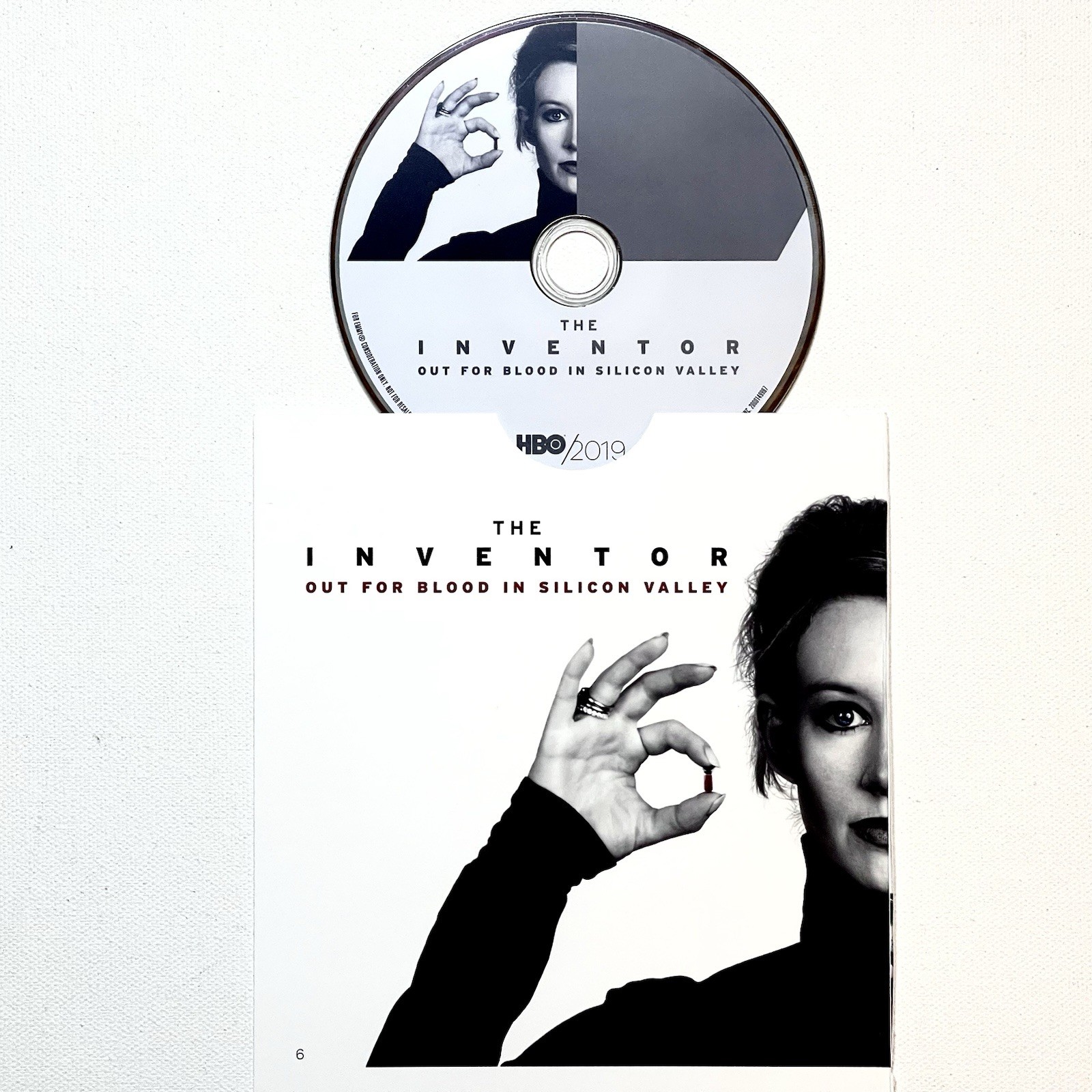 The Inventor: Out For Blood In Silicon Valley FYC DVD VIDEO DOCUMENTARY ...