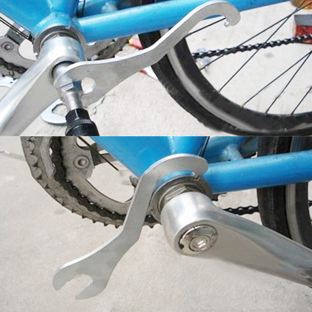 Bicycle Lock Ring Remover Bottom Bracket Pedal Spanner Wrench Repair ...