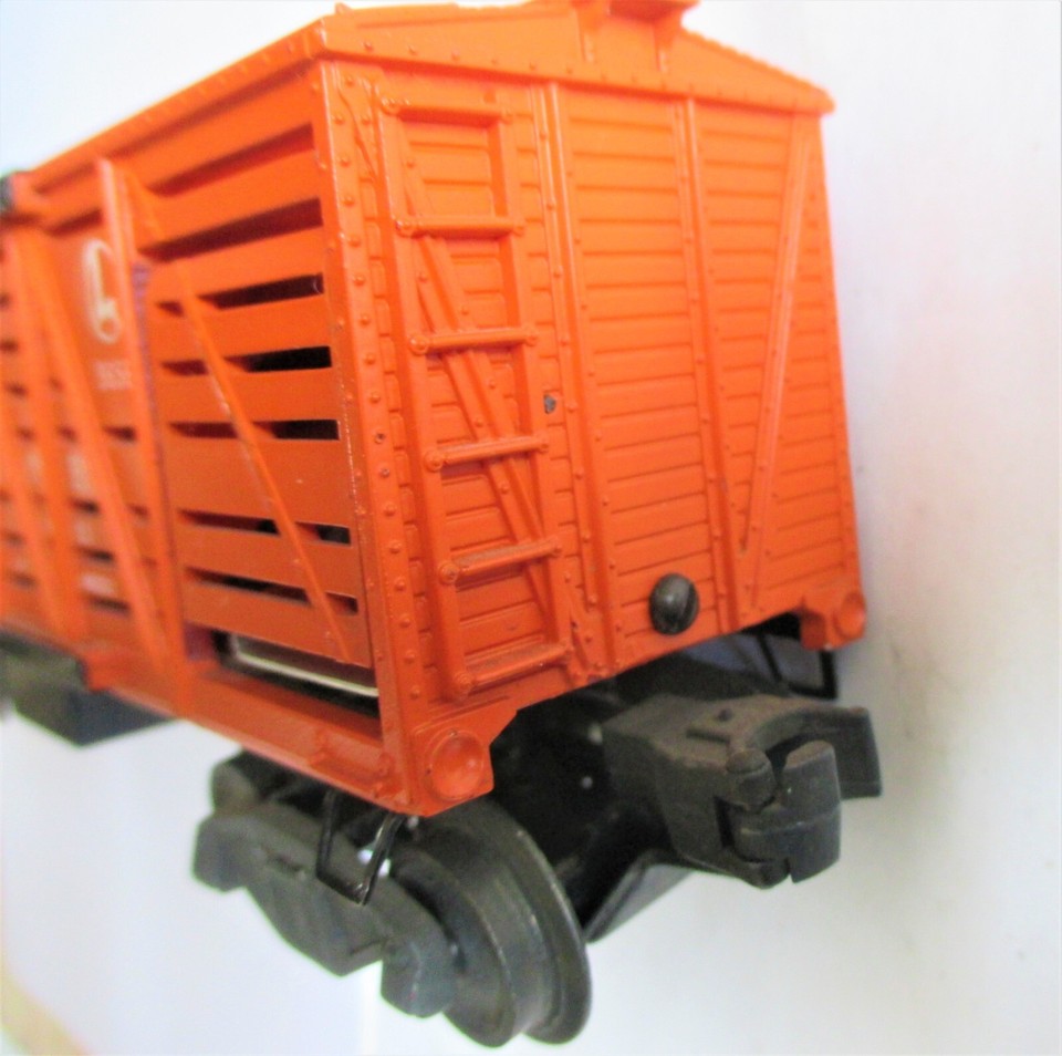 Vintage O Lionel 3656 Cattle Car Postwar Moving Doors Cattle Loader | eBay