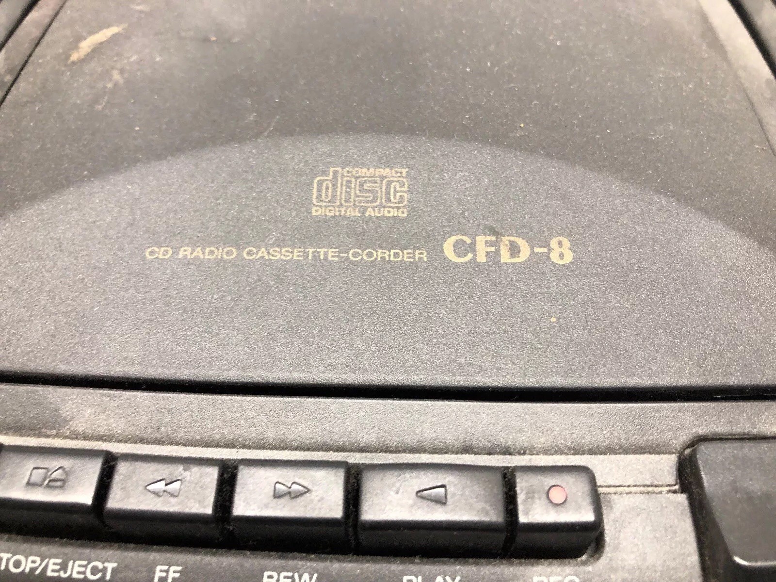 Sony CFD-8 FM/AM CD Radio Cassette Recorder For Parts :for Parts | eBay