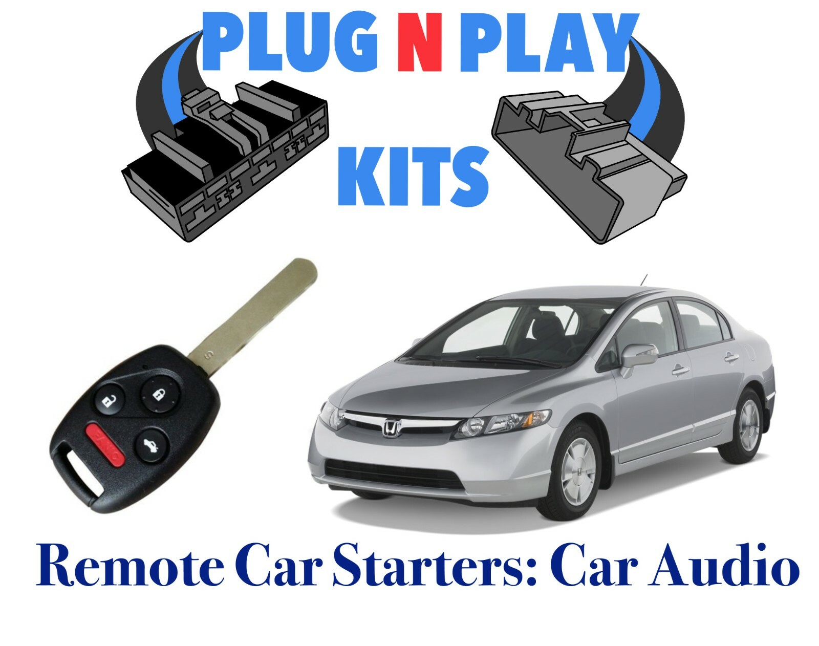 2012 - 2015 HONDA CIVIC PLUG & PLAY REMOTE START CAR STARTER USES OEM ...