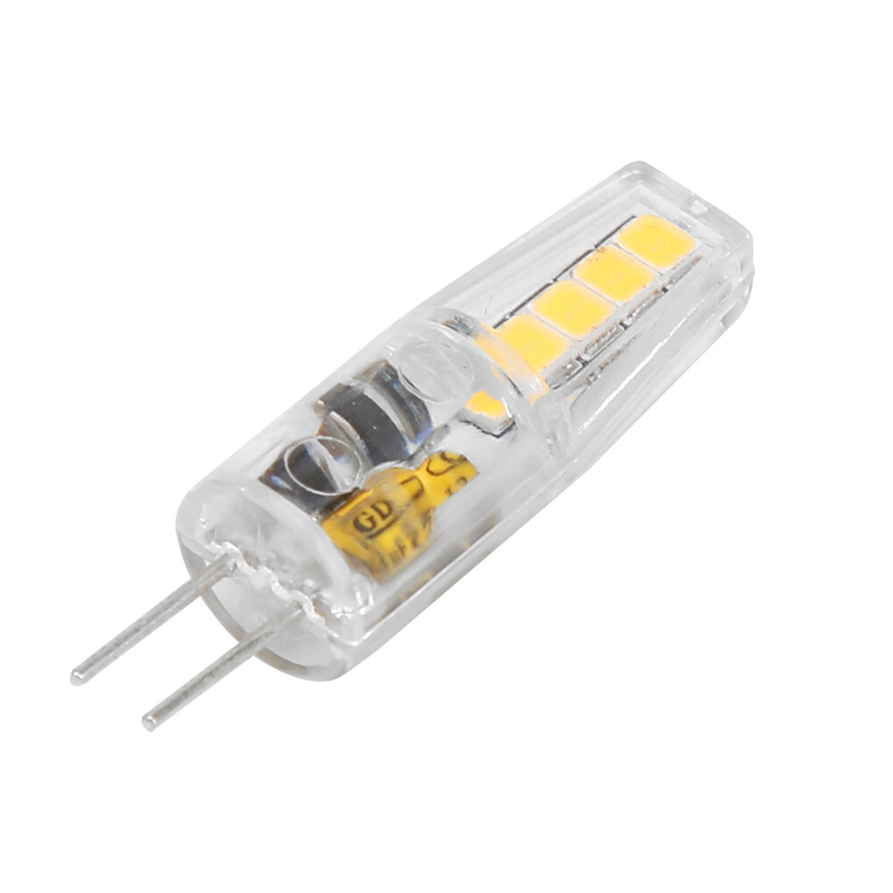 12V AC/DC G4 LED Lamp Bulb 2W SMD2835 10LED Chandelier Light Bulb (WW ...