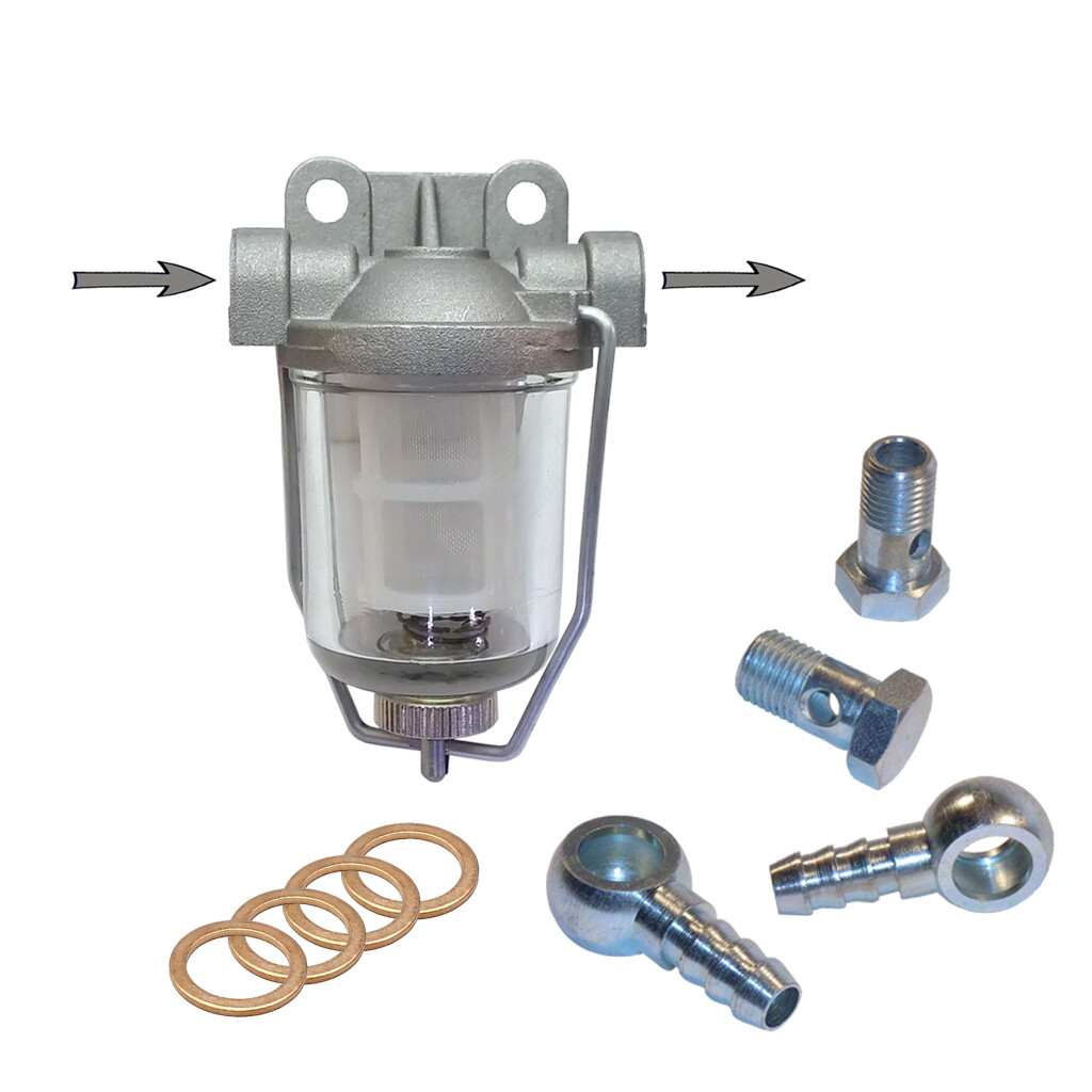 Kraftstoff Vorfilter DP mit Schauglas - Dieselfilter, Benzinfilter | eBay