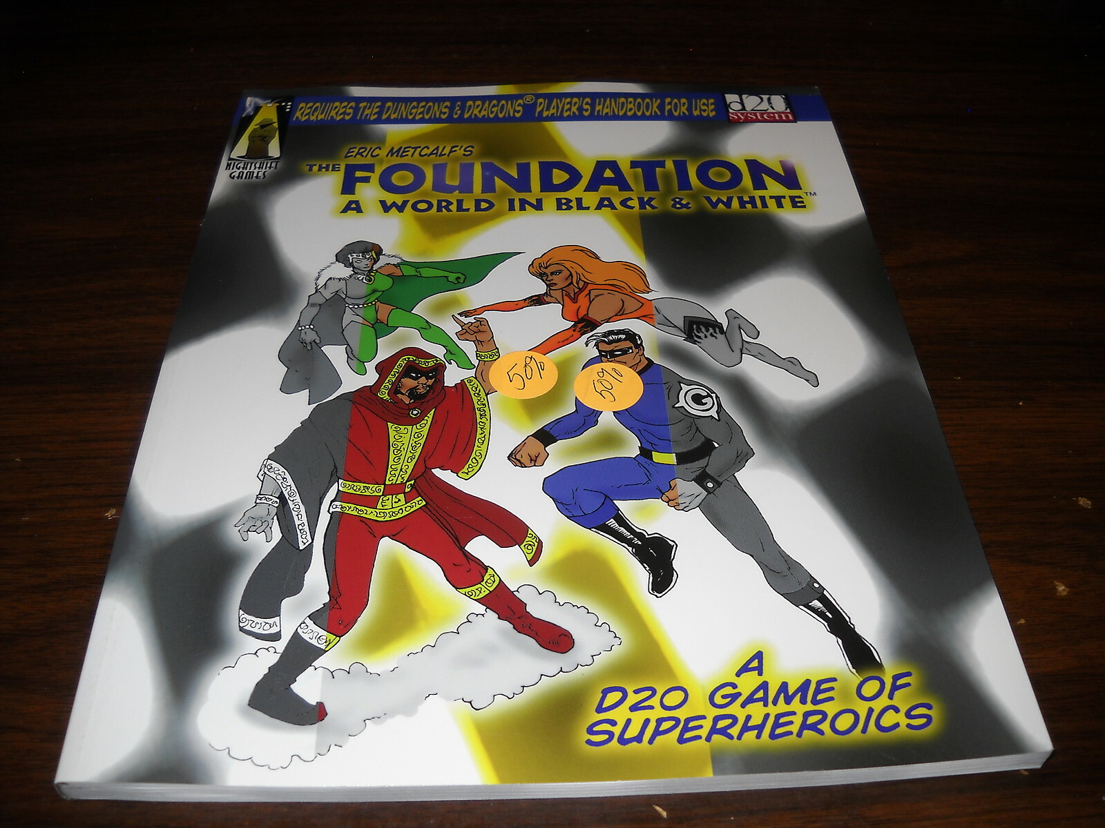 D20: The Foundation: A World in Black & White | eBay