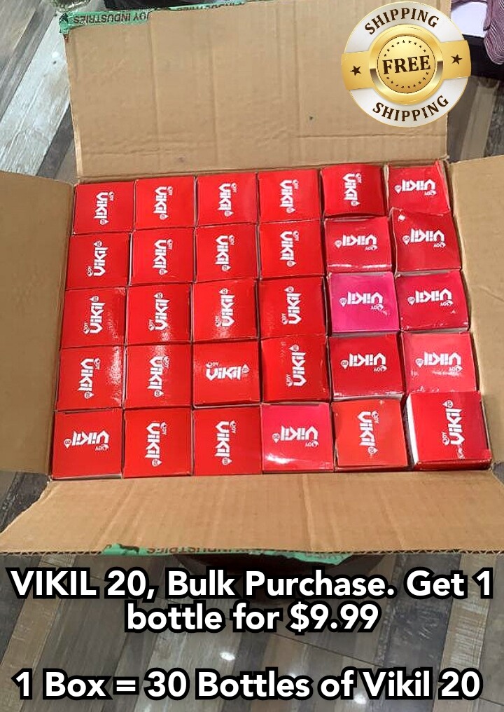 Joy VIKIL 20 Wholesale Available Now! 15 to 30 Bottles, Immune System ...