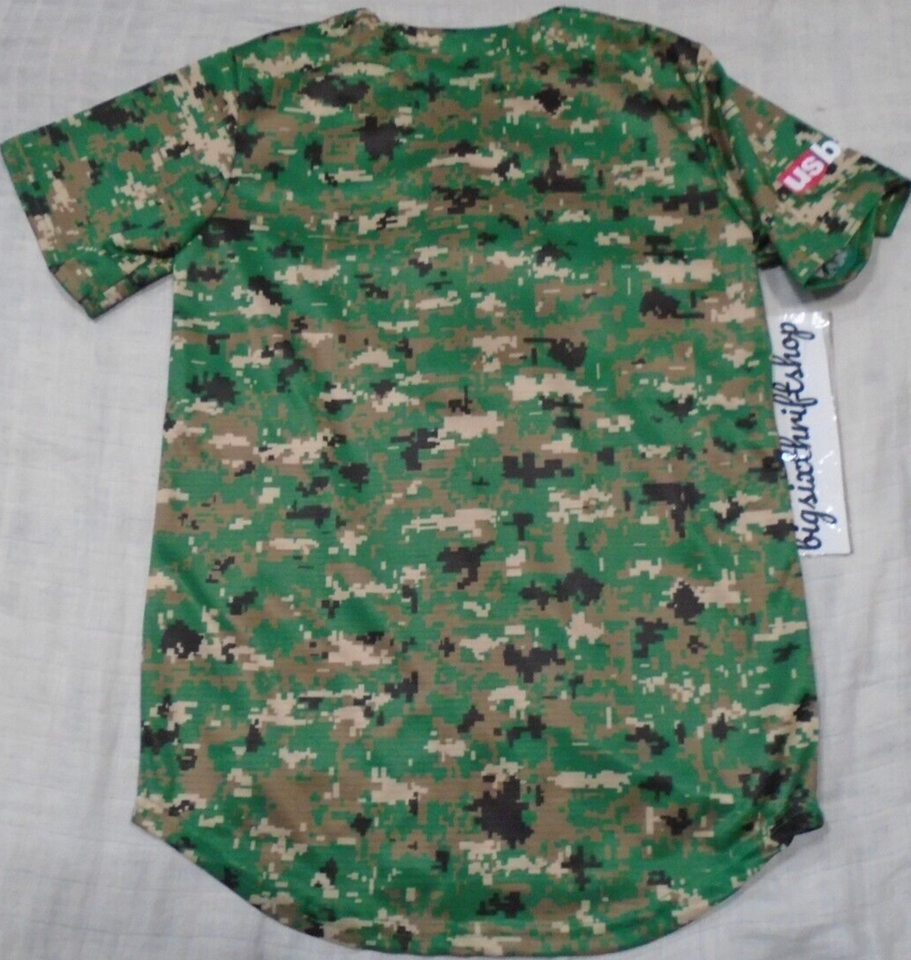 San Diego Padres UCSD Health US Bank Cotapaxi Jersey Camo Youth Medium ...