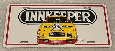 1992 Innkeeper Racing Team Buick #5 Jay Fogleman Metal License Plate | eBay