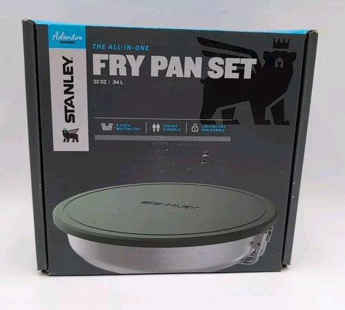 New Stanley Adventure All-In-One Fry Pan Set 9 Piece 32oz Nesting ...