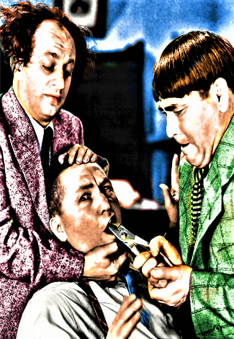 THE THREE STOOGES - TOOTH EXTRACTION - REFRIGERATOR PHOTO MAGNET 3"X5 ...