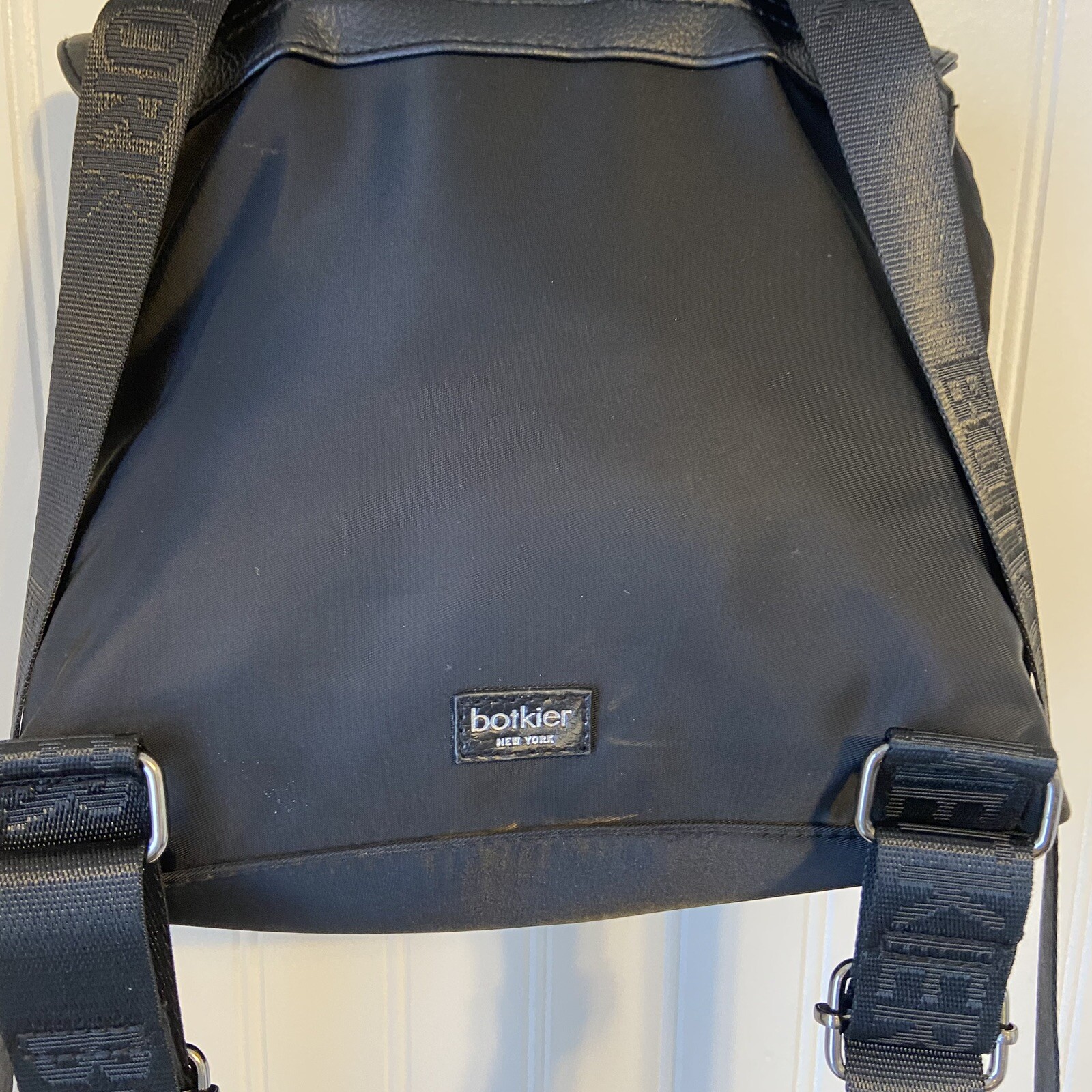 Botkier New York Trigger Black Bag Mini Backpack Black Nylon | eBay