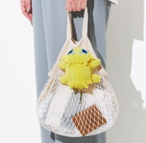 Joltik Net bag Eco bag Integrated pouch and bag Pokemon Center Original ...