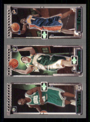 2003-04 Topps Rookie Matrix #BCP Banks 123 /Nick Collison 122 /Pietrus ...