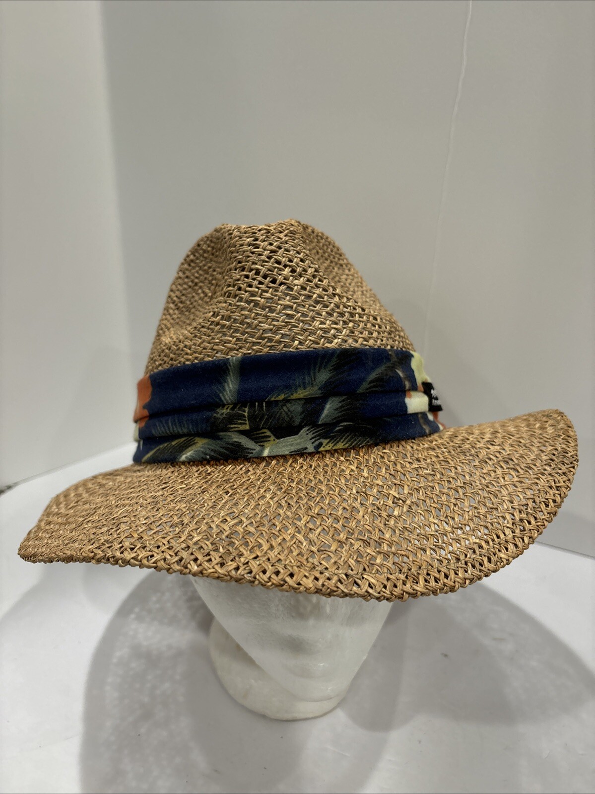 Original Panama Jack Mens Straw Safari Hat Size Mediu… - Gem
