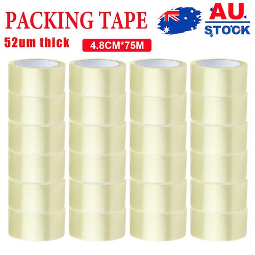 Heavy Duty Super Clear Packing Tape Packaging Sticky Sealing Tape 48mm ...