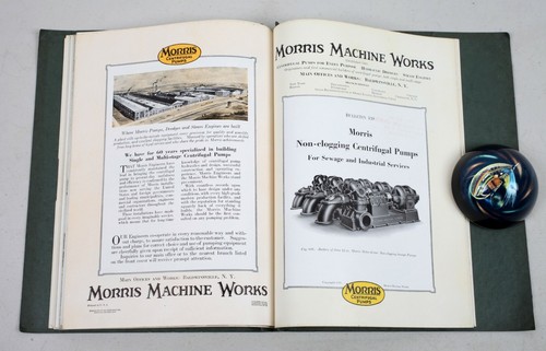 Vintage Morris Machine Works Centrifugal Pump Catalogs Binder ...