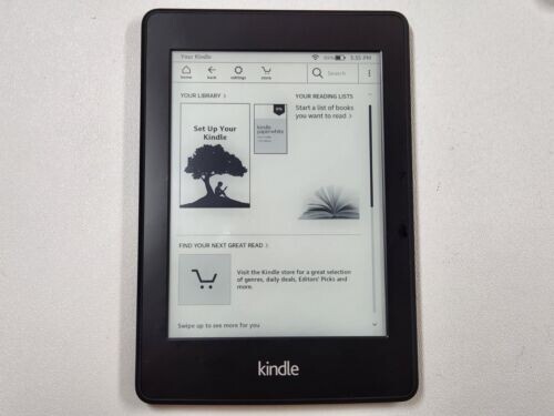 Kindle Paperwhite, 5th Gen, EXC Cond, Model EY21, **TESTED & BUNDLED ...