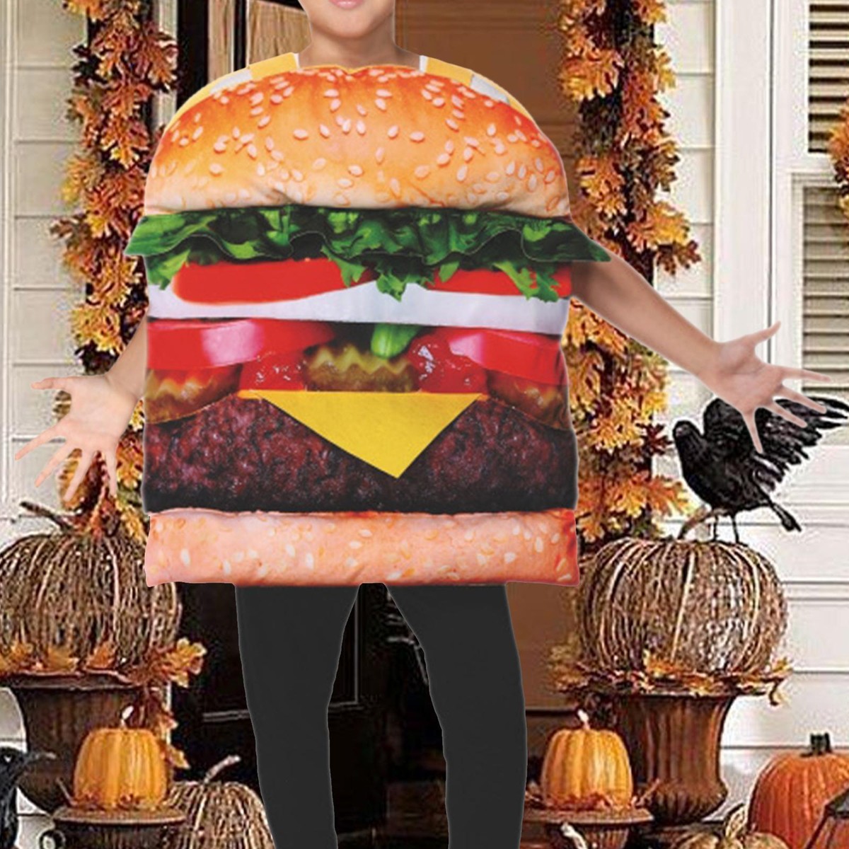 Hamburger Costume For Adults