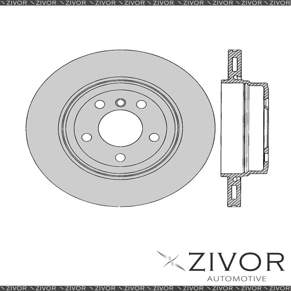 PROTEX Rotor - Rear For BMW X3 E83 4D SUV 4WD 2004 - 2011 By ZIVOR | eBay