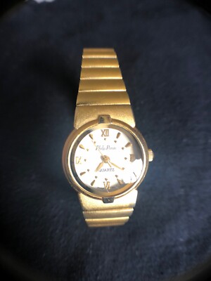 Philip Persio 18k Gold Plated Women’s Wrist Watch Water Resistant ...