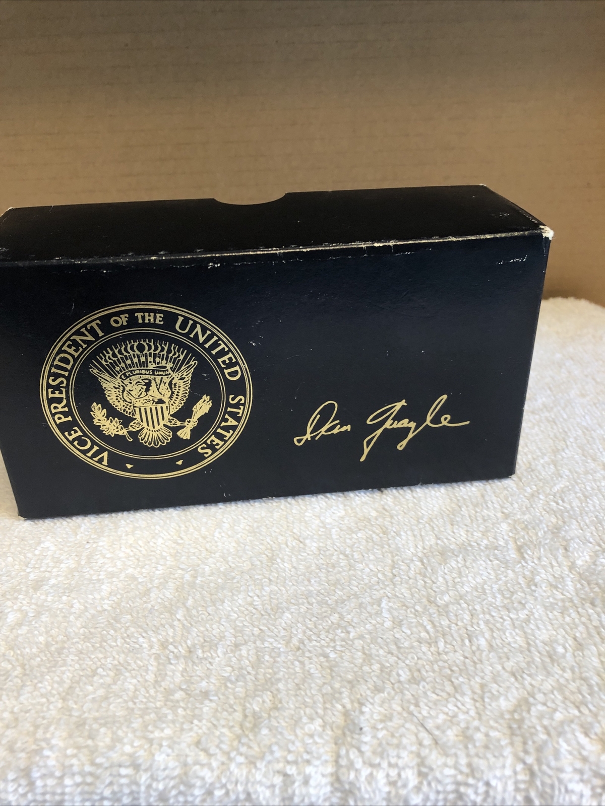 3 Single ball box/pack of Official Dan Quayle vice presidential golf ...