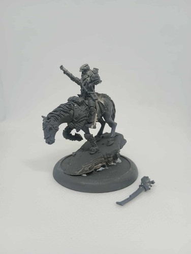 Warmachine Hordes Cygnar Captain Jeremiah Kraye Cavalry Warcaster Metal ...