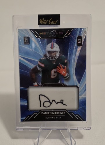 2025 Wild Card Metallix Damien Martinez 1/3 Auto | eBay