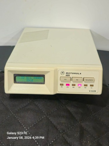 Motorola V.3229 14.4KBPS UDS Mount Modem LCD Display | eBay