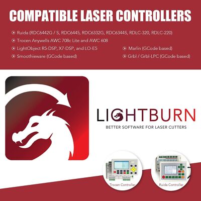 LightBurn Software Code License Key for CNC Laser Engraver Windows PC ...