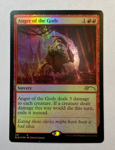 MTG - Anger of the Gods - FOIL - Secret Lair Drop: Happy Yargle Day! | eBay