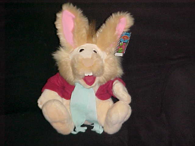 14" Muppets Bean Bunny Plush Stuffed Toy With Tags By Jim Henson ...